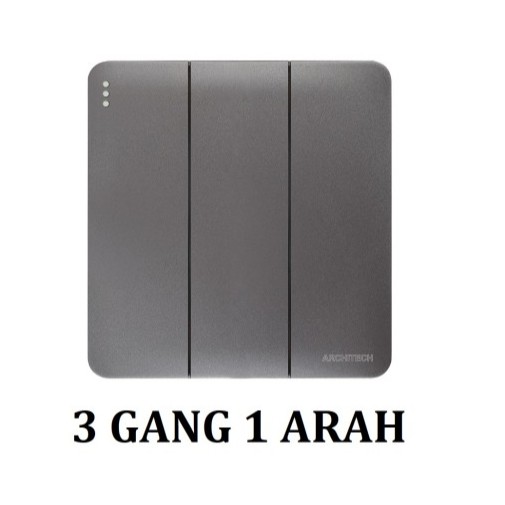 Jual SAKLAR INFINITY GREY A63 ARCHITECH /STOP KONTAK/ SAKELAR/ CETEKAN SAKLAR RUMAH | Shopee ...
