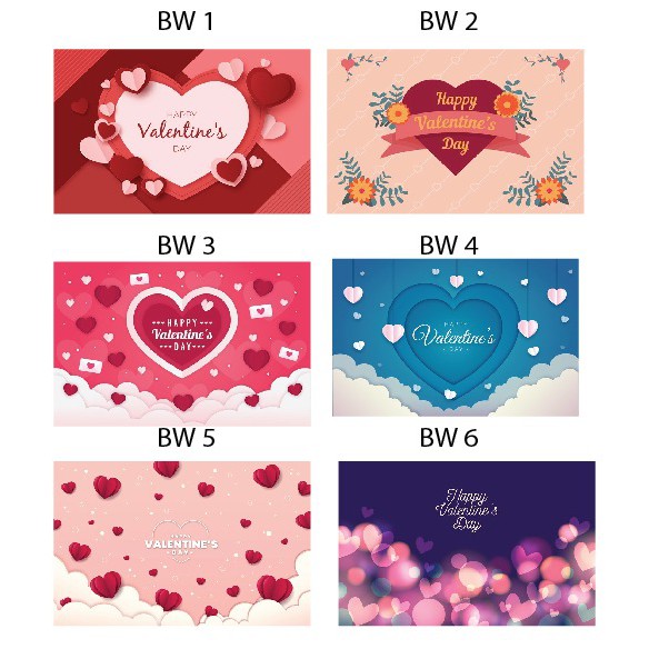 Jual kartu ucapan happy valentine | Shopee Indonesia