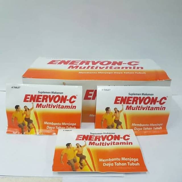 Jual Enervon C Multivitamin 1 Box 100 Tablet | Shopee Indonesia