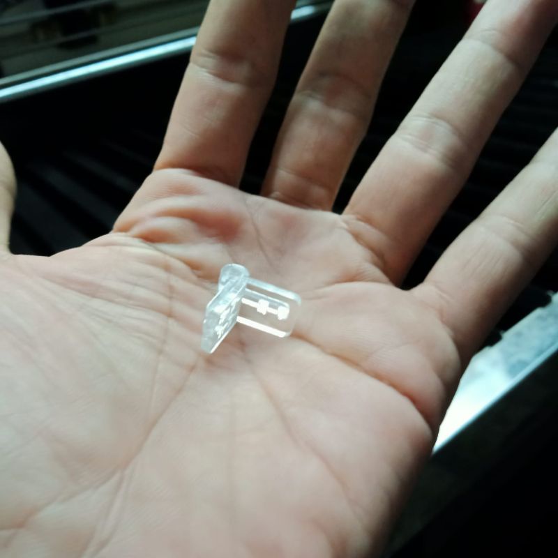 Jual diy engsel akrilik bening kecil 1cm | Shopee Indonesia
