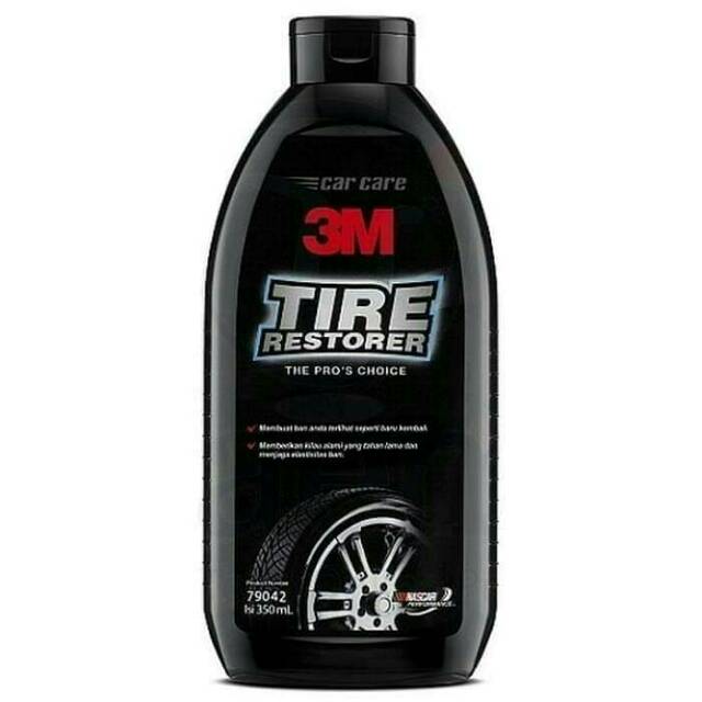 Jual Tire Restorer 3M wet look silicon semir ban karet bemper mobil ...