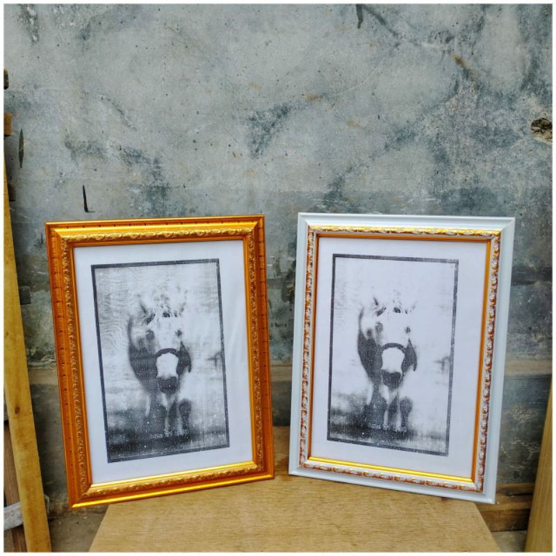 Jual bingkai foto 21x30 pigura frame ukir minimalist | Shopee Indonesia