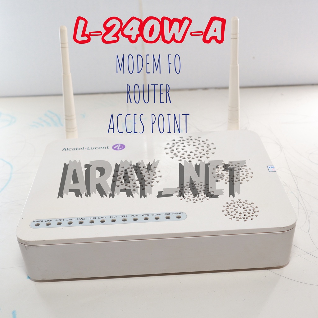 Jual ALCATEL PUTIH L240WA MODEM ROUTER | Shopee Indonesia