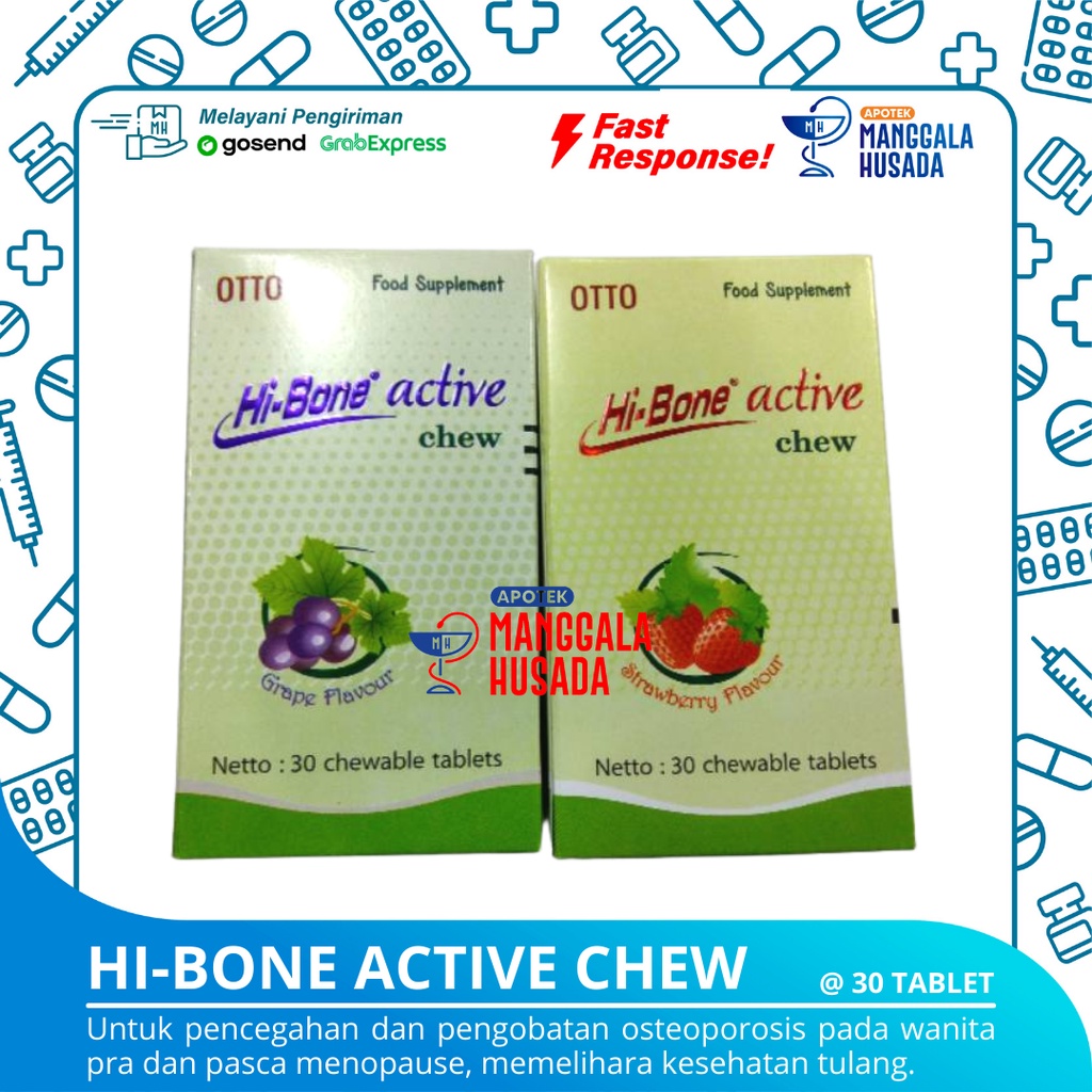 Jual HI BONE ACTIVE CHEW @ 30 TABLET | Shopee Indonesia