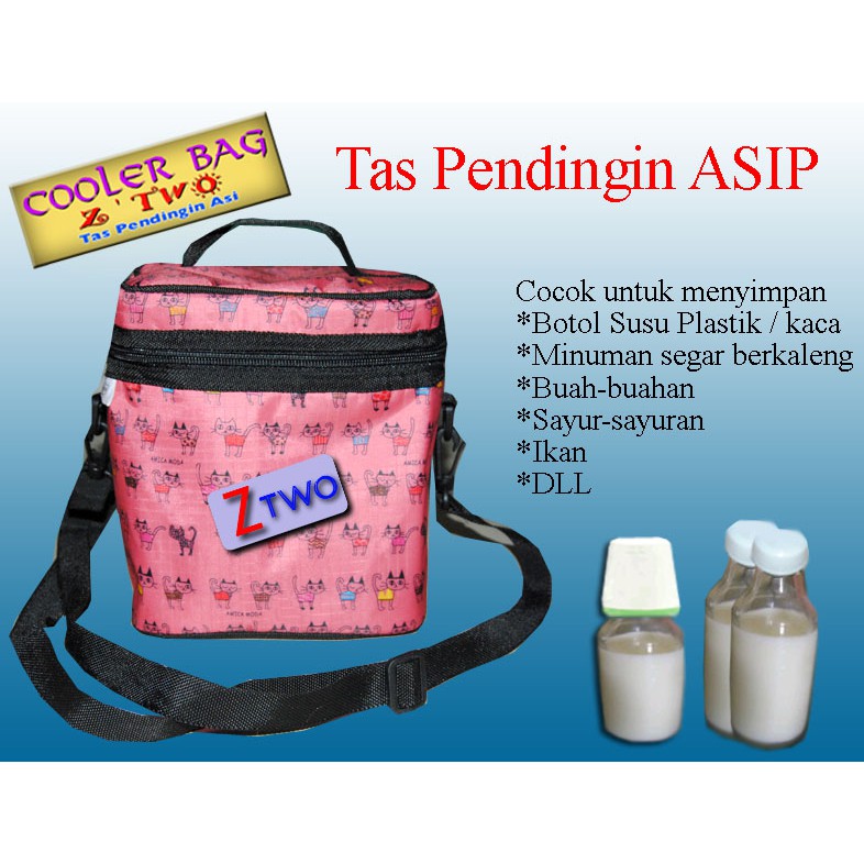 Jual Cooler bag Z'two ztwo + 1 ice Gel Tas pendingin ASI ASIP premium bisa buah ikan minuman ...