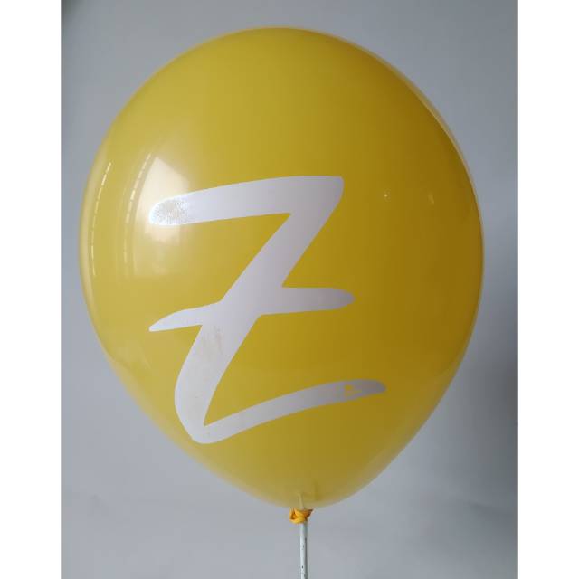 Jual Balon Huruf Z, Kuning, ukuran 28 cm | Shopee Indonesia