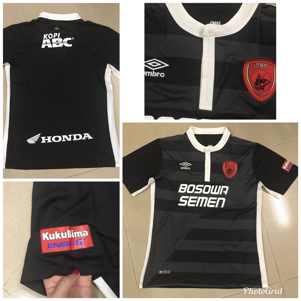 Jual JERSEY PSM HITAM 3RD (GRADE ORI) | Shopee Indonesia
