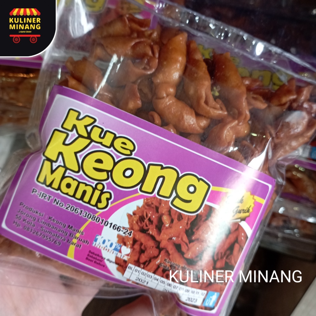 Jual Kue keong manis Kacang Selimut Oleh Oleh Cemilan Payakumbuh Padang ...