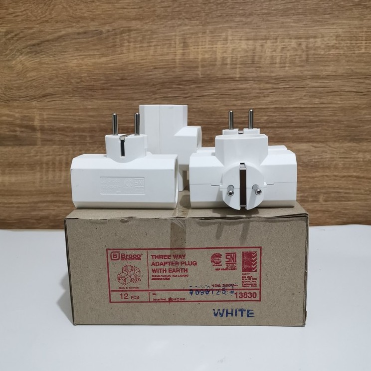Jual Broco Stop Kontak T Cabang 3 Arde (13830) | Shopee Indonesia