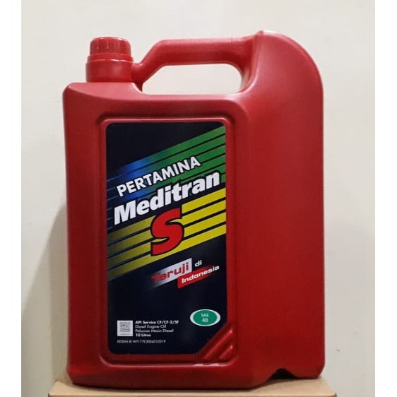 Jual Meditran S40 Sae 40 Diesel 10 Liter Pertamina (Dijamin Asli ...