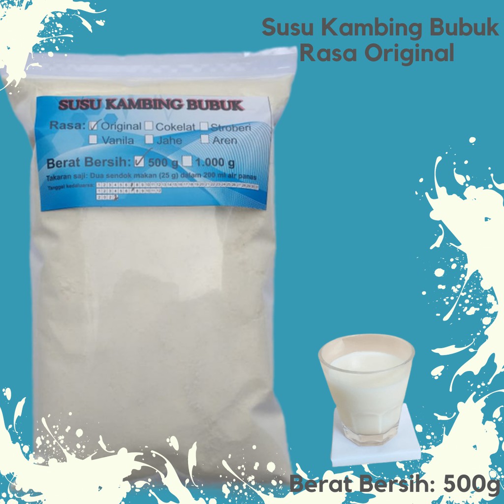 Jual Susu Kambing Bubuk Curah Original 500 gr | Shopee Indonesia