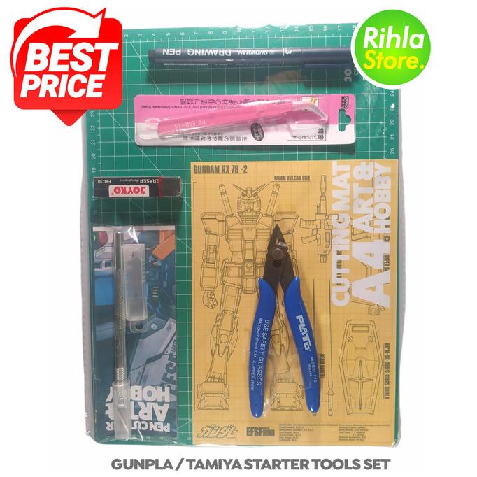 Jual [MODEL KIT TOOLS] GUNDAM GUNPLA STARTER TOOLS SET (BEGINNER/BASIC LV) | Shopee Indonesia