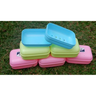 Jual TEMPAT SABUN PLASTIK POLOS WARNA ANGEL/BOX SABUN MANDI BATANGAN ...
