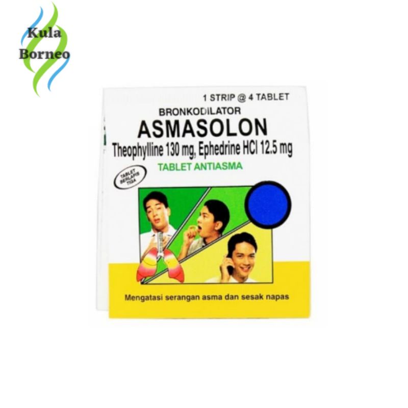 Jual Asmasolon 1 Strip 4 Tablet | Shopee Indonesia