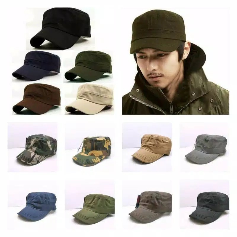 Jual COD | Topi Komando Polos / Topi Komando Army / Topi Tentara ...