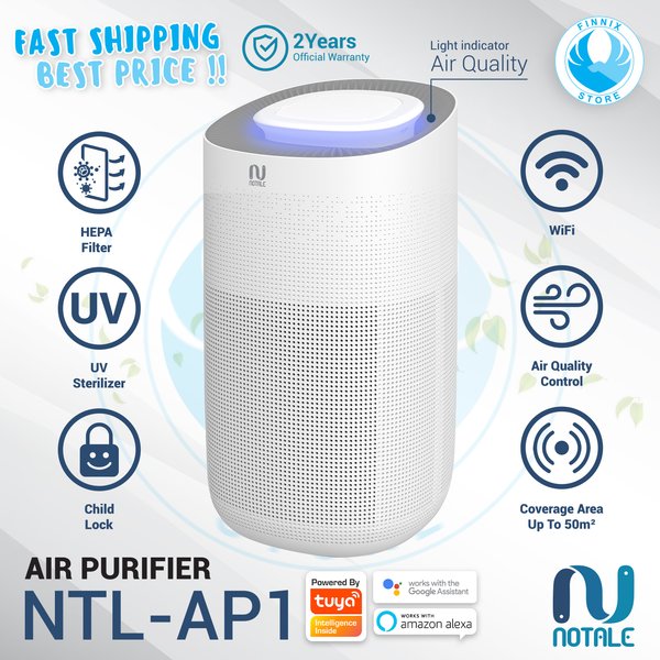 Jual Jual Notale Air Purifier with HEPA UV Sterilizer Penyaring ...