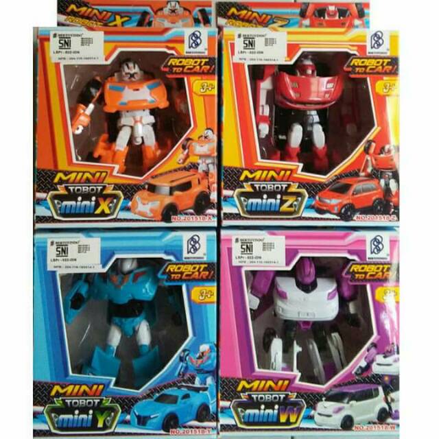 Jual Tobot Mini X, Y, Z dan W | Shopee Indonesia