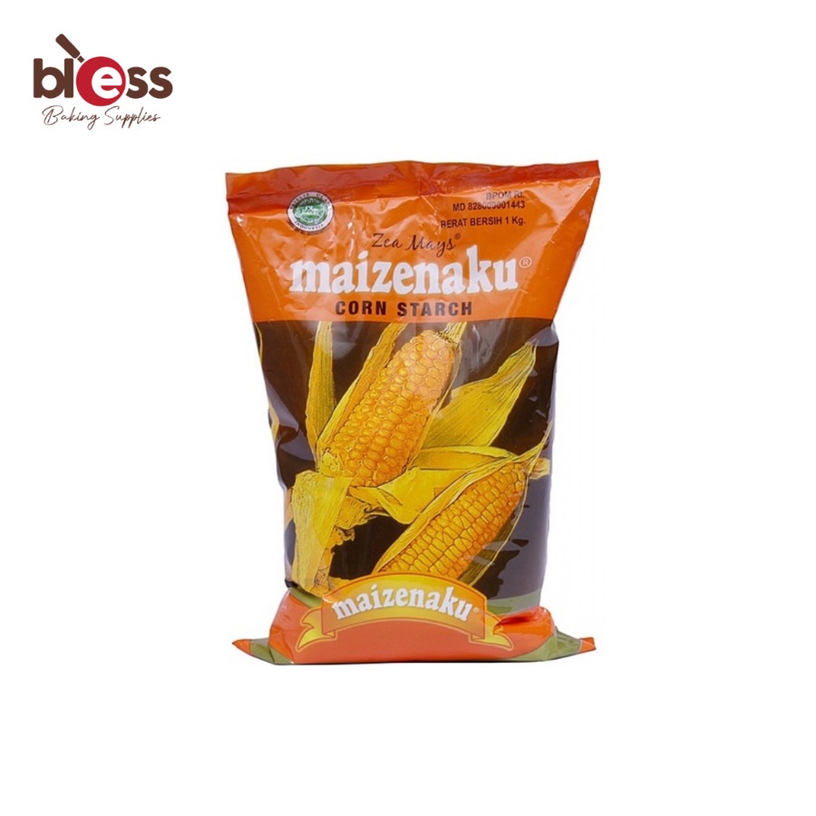 Jual TEPUNG PATI JAGUNG MAIZENA MAIZENAKU / CORN STARCH FLOUR 1 KG ...