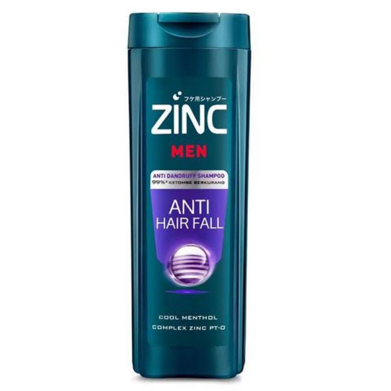 Jual ZINC Shampoo Men Anti Hair Fall 340ml | Shopee Indonesia