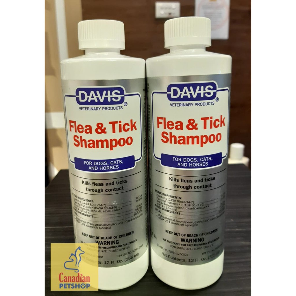 Jual Davis Flea and Tick Shampoo Kutu 355ML Kucing/Anjing | Shopee ...