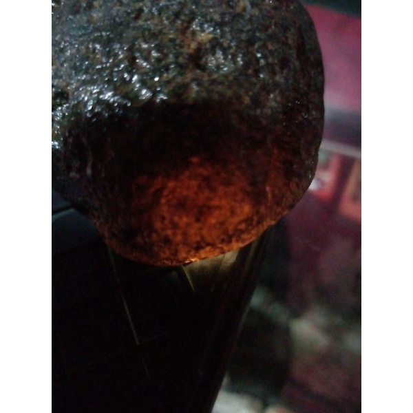 Jual BATU KOMET PECAHAN METEOR TEMBUS SENTER WARNA MERAH API 100 ...