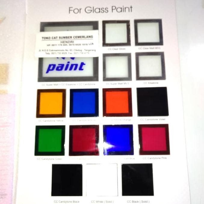 Jual CAT KACA CANDYTONE CRISTALCOAT | Shopee Indonesia