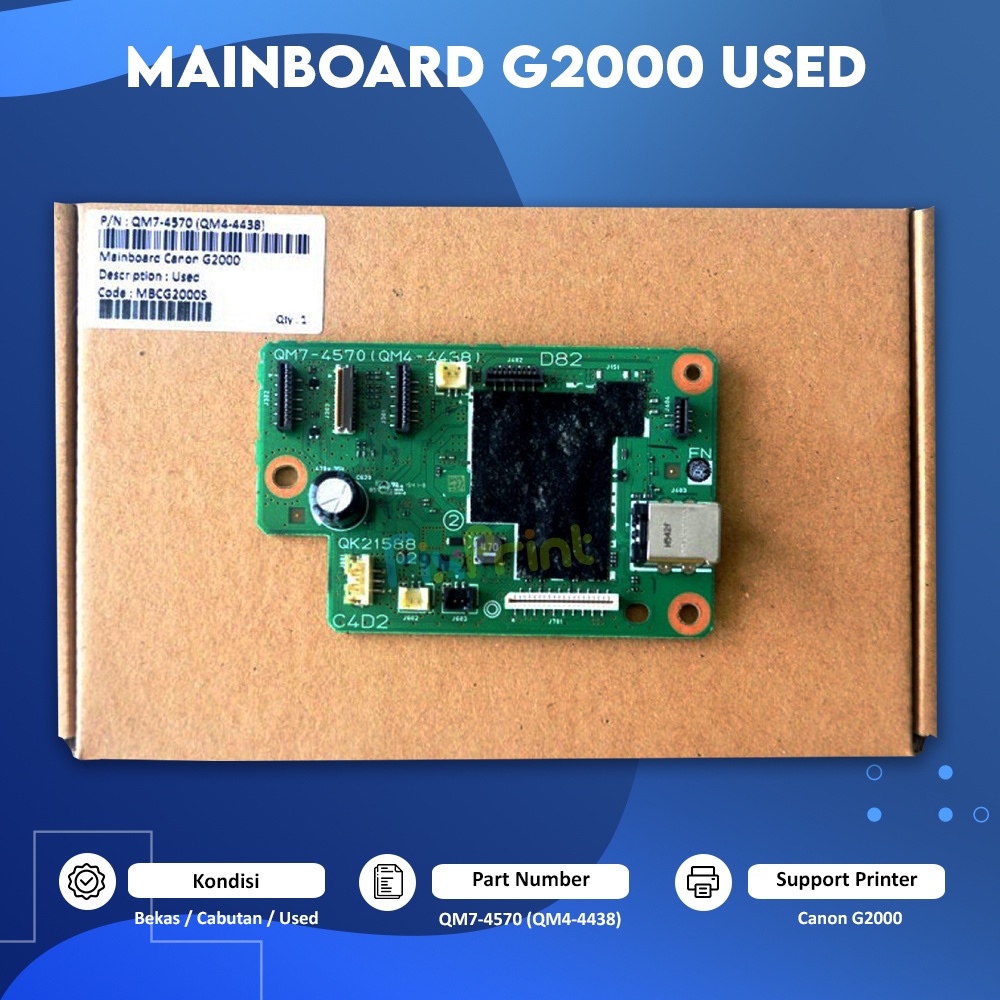 Jual Board Printer Canon G2000, Mainboard G2000, Motherboard Canon ...