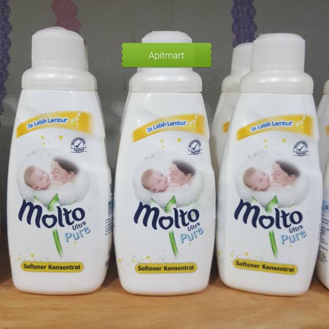 Jual MOLTO Softener Konsentrat Ultra Pure 5in1- 300ml | Shopee Indonesia