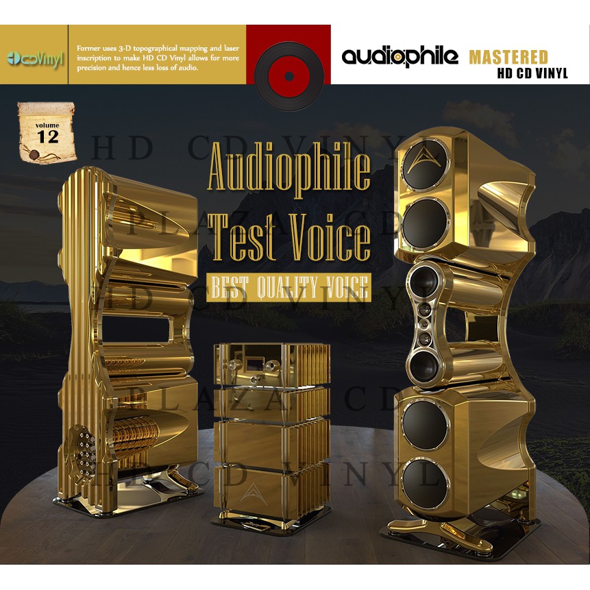 Jual cd audio AUDIOPHILE TEST VOICE NO. 12 * Music BARAT * Audiophile ...