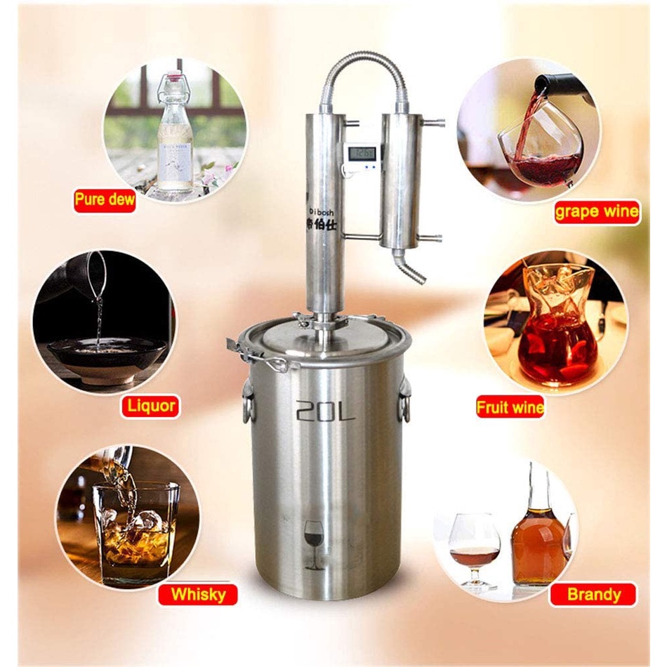 Jual Promo Alat penyulingan destilasi atau distillation 20L | Shopee ...