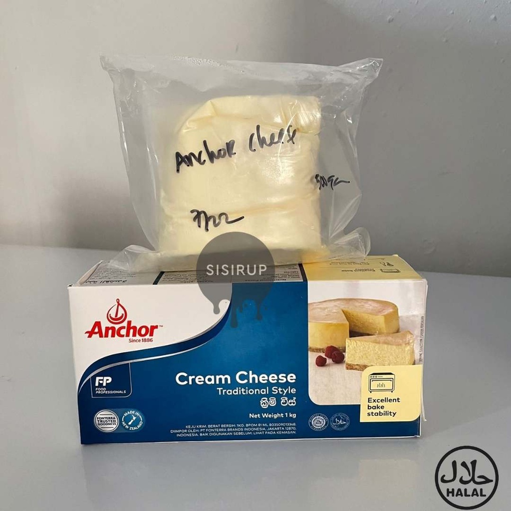 Jual 500 Gr Anchor Cream Cheese 500 GR / Krim Cheese / Krim Keju Anchor ...