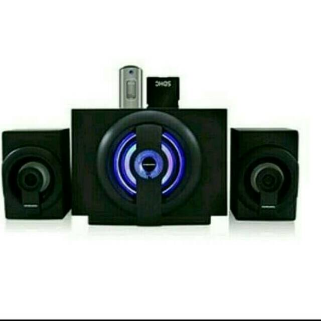 Jual Speaker Simbadda Original Fitur Bluetooth - USB & Memory SD Port ...