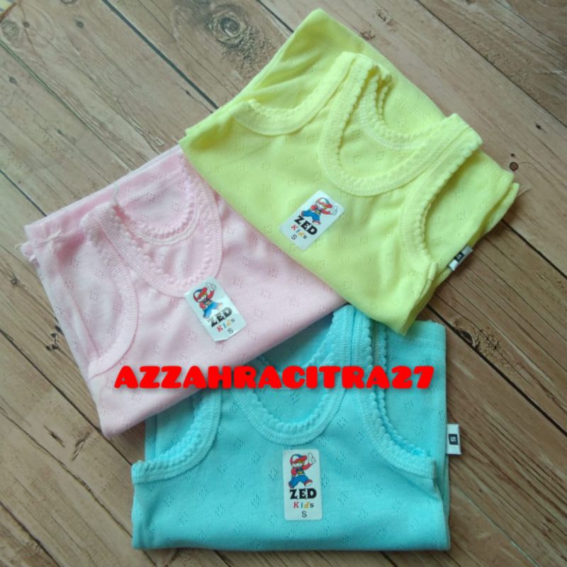 Jual HARGA UNTUK 3PCS SINGLET BAYI & ANAK ZED KIDS SNI UKURAN S M L XL ...