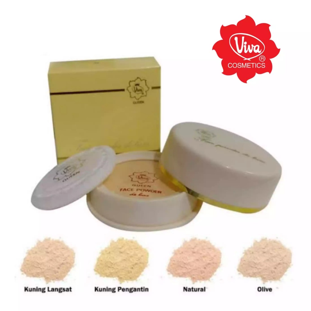 Jual Viva Queen De Luxe Bedak Tabur Doos | Shopee Indonesia