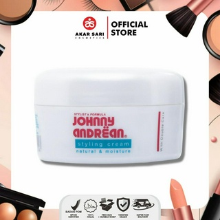 Jual JOHNNY ANDREAN STYLING CREAM NATURAL & MOISTURE - 125 gr | Shopee Indonesia