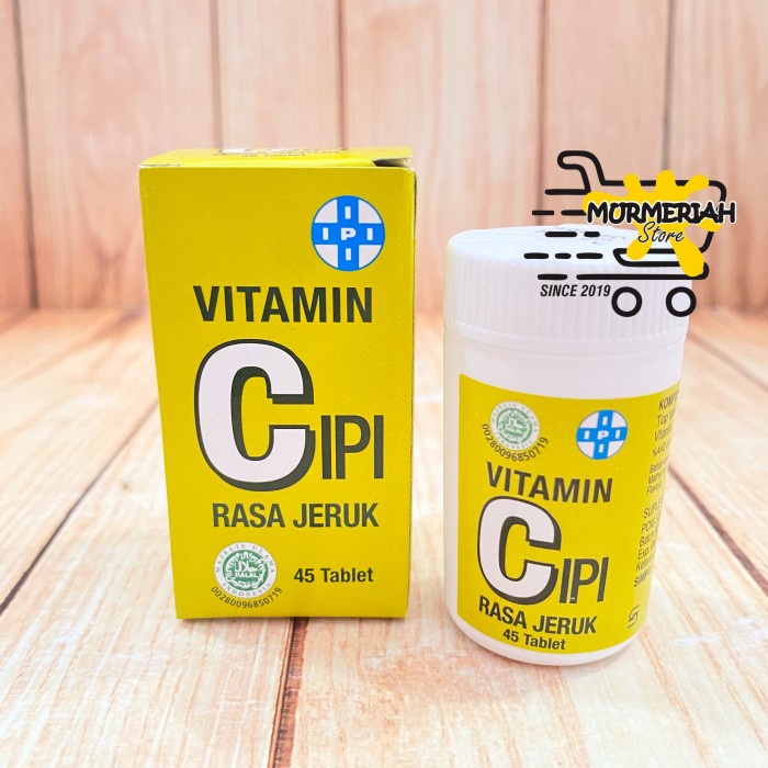 Jual Vitamin C IPI isi 45 tablet-Vit C 50 mg | Shopee Indonesia