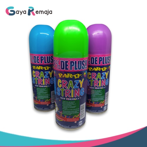 Jual Semprotan ulang tahun / Party Crazy String / Jaring Ulang Tahun ...