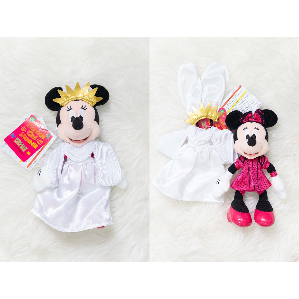 Jual Minnie Mouse Tokyo Disneyland Minnie oh Minnie Plush Doll Badge ...