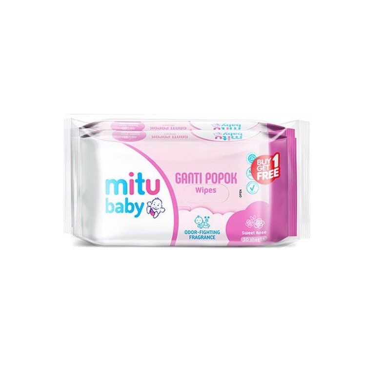 Jual Tissue Basah MITU Baby | Baby Wipes Tisue Basah Bayi Set Beli 1 ...