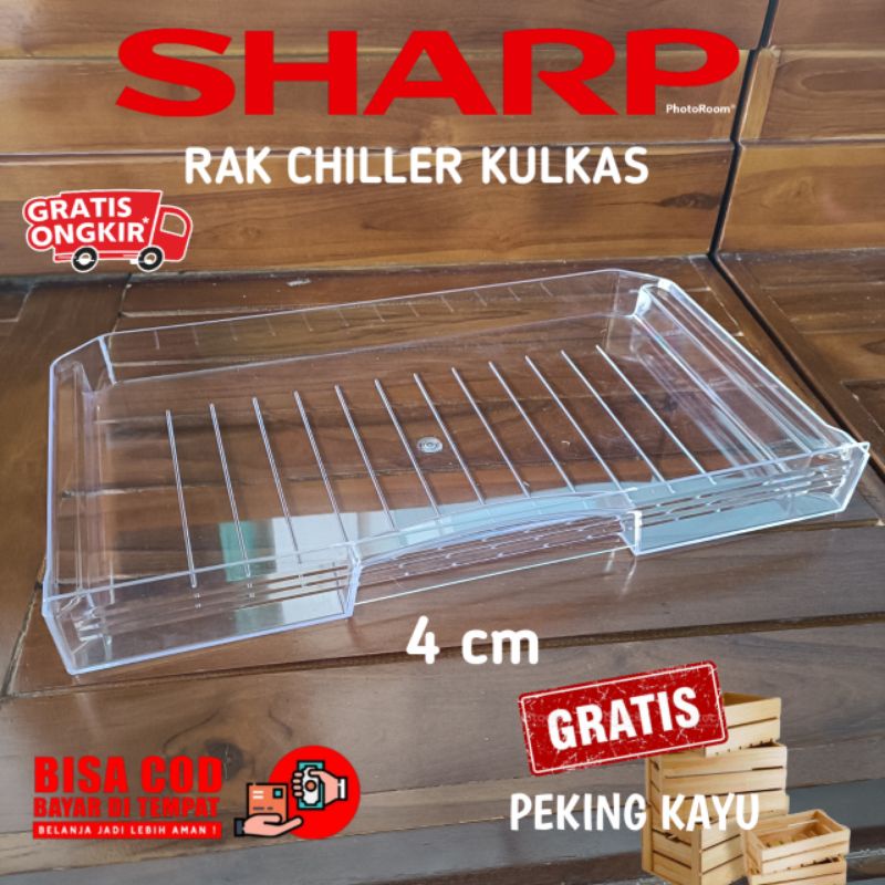 Jual RAK PENAMPUNG AIR RAK CHILLER KULKAS SHARP ORIGINAL | Shopee Indonesia