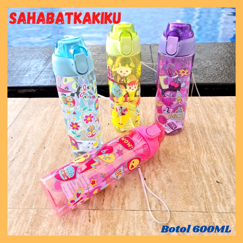 Jual Botol Minum Anak 600ML Warna Warni | Shopee Indonesia