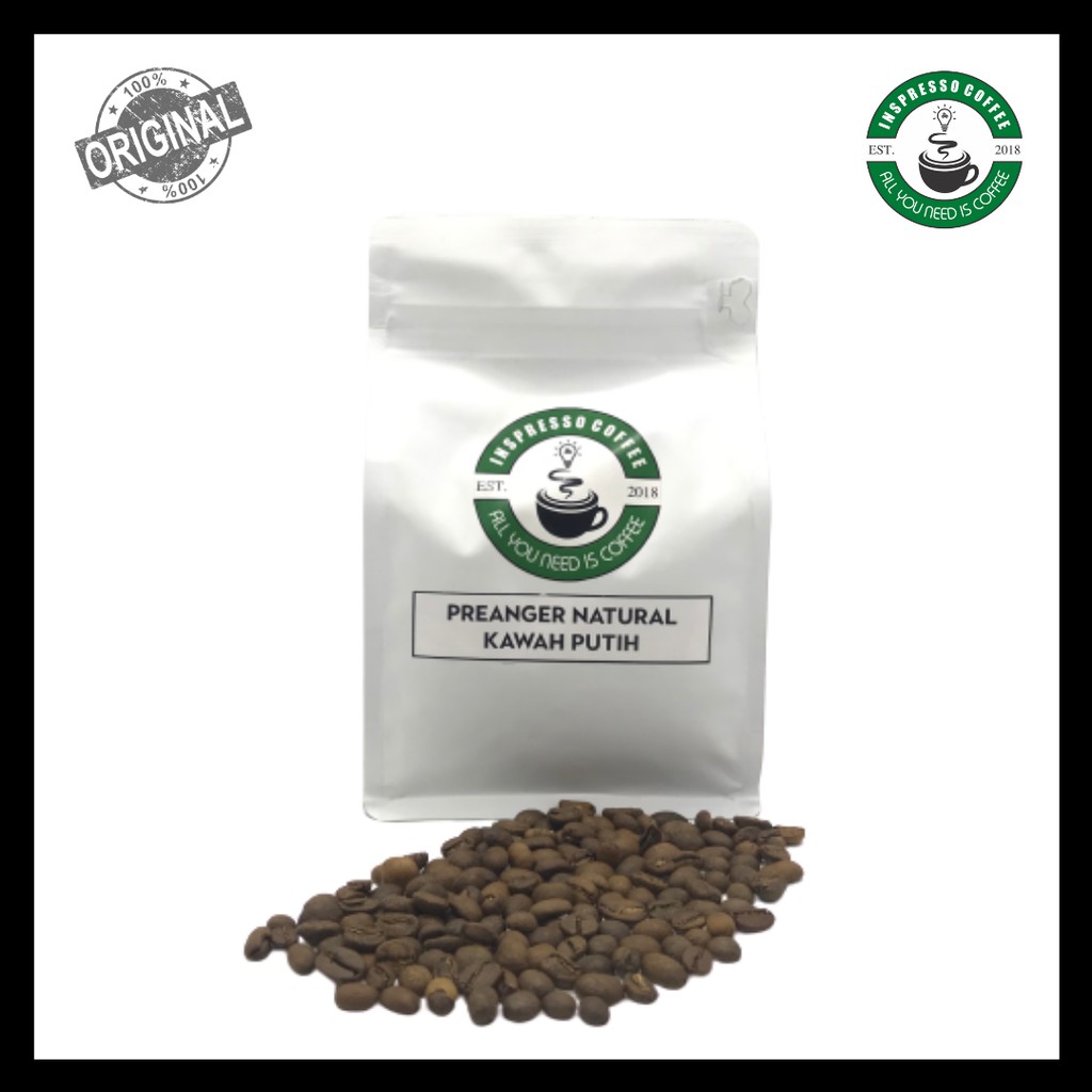 Jual 250gr - KOPI ARABICA PREANGER KAWAH PUTIH NATURAL (ROASTED ...