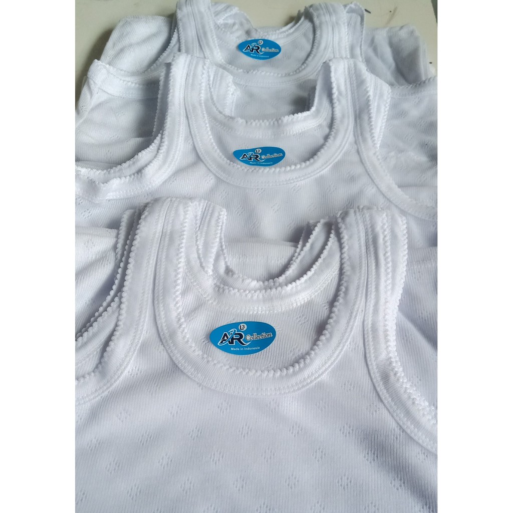 Jual 1 Lusin Singlet Motif Bolong Putih / 12 Pcs Kaos Dalaman Anak ... Jual 1 Lusin Singlet Motif Bolong Putih / 12 Pcs Kaos Dalaman Anak ...