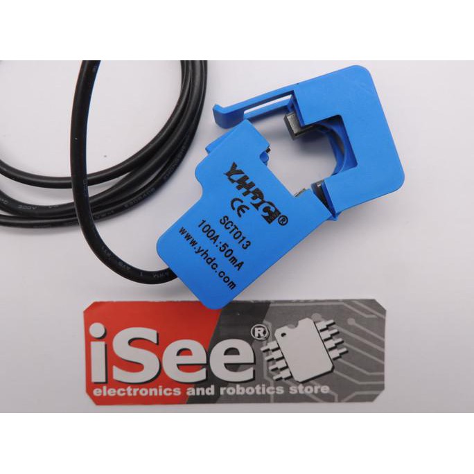 Jual Non-Invasive Ac Current Transformer Sct-013-000 100A 50Ma Sensor ...