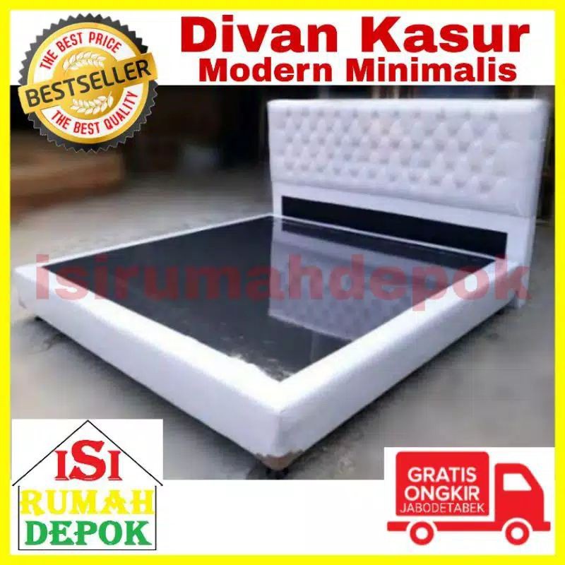 Jual Dipan Divan + Sandaran Kasur Tempat Tidur dan SpringBed Modern ...