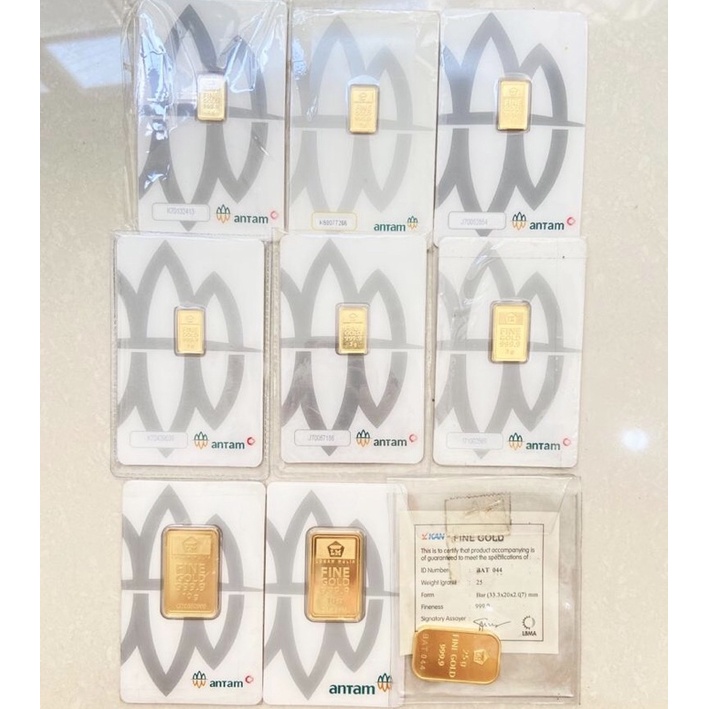 Jual Logam Mulia ANTAM Ready 1gr 2 gram 3gr | Shopee Indonesia