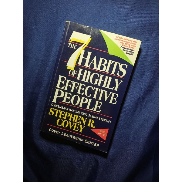Jual Buku Preloved - The 7 Habits Of Highly Effective People - Stephen R. Covey Original Bekas ...