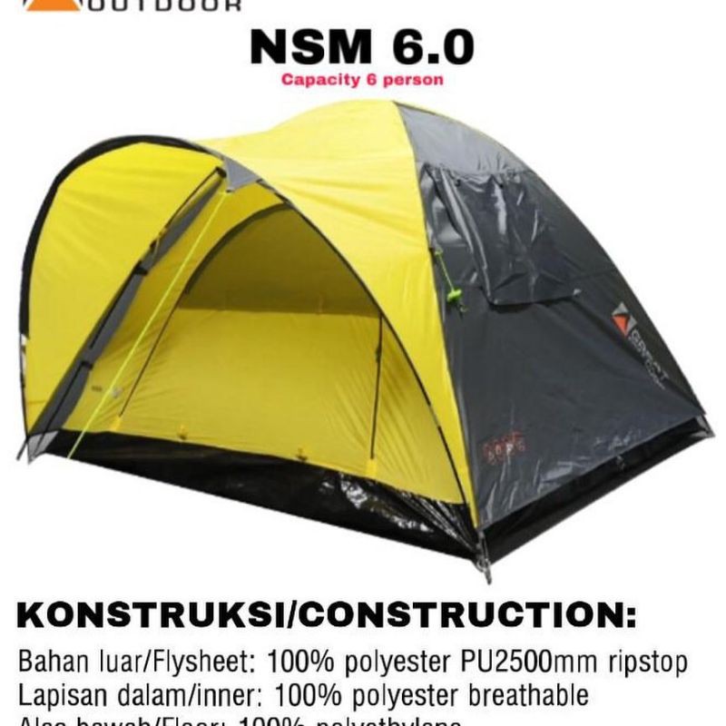 Jual Tenda Great Outdoor NSM 6 Pro | Shopee Indonesia