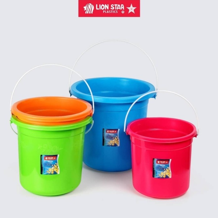 Jual Ember Timba Kawat 4 Galon / 12 Liter Lion Star | Shopee Indonesia