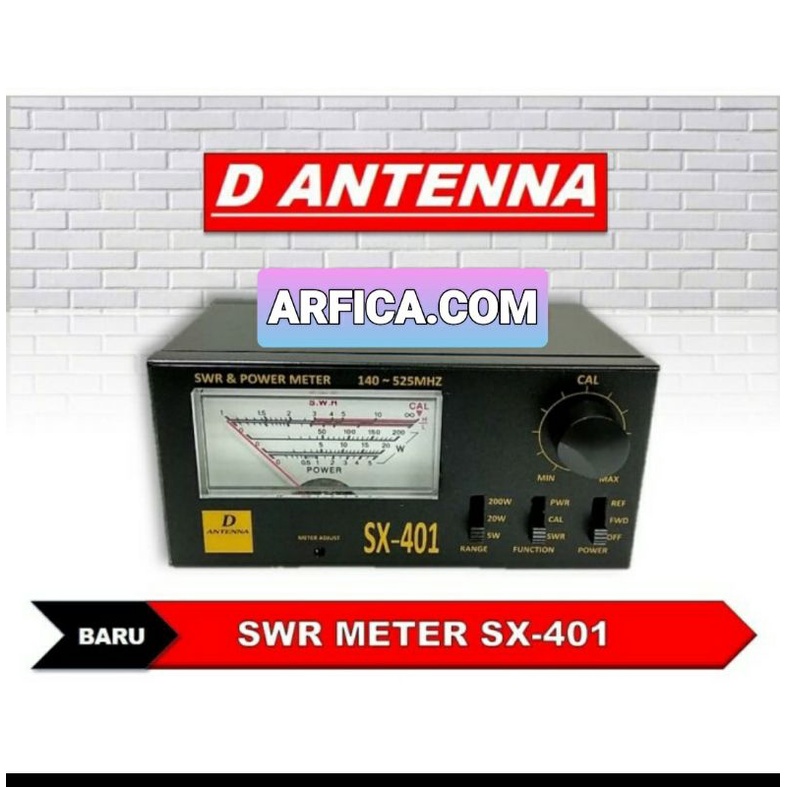 Jual SWR POWER METER SX - 401 / SWR RADIO RIG HT SX 401 DUALBAND ...